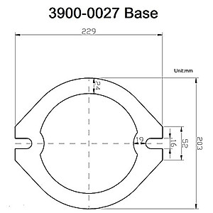 HHIP 3900-0027 5-1/2 x 12 Inch Compound Slide Table