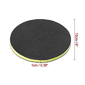 X AUTOHAUX 2pcs 6" Clay Pad Car Washing Cleaning Polishing Foam Pad Sponge Disc
