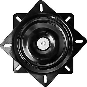 MySit 6.25" Heavy Duty Bar Stool Swivel Plate Replacement, Square Swivel Mechanism for Recliner Chair or Furniture - Ball Bearing Swivel Boat Seat