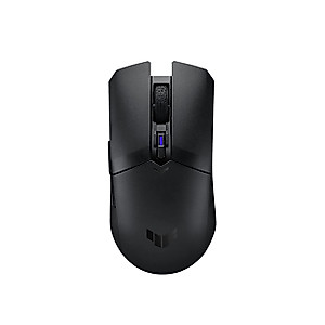 ASUS TUF M4 Gaming Wireless Gaming Mouse | Dual Wireless Modes - Bluetooth/RF 2.4 GHz, 12K DPI Optical Sensor, 6 Programmable Buttons