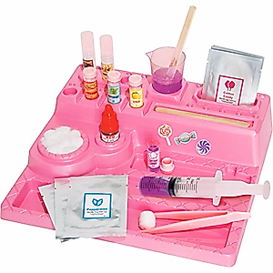 Thames & Kosmos Sweet Candy Perfume Lab STEM Kit | Design & Make Candy-Scented Perfumes! | Explore The Science of Scents | Includes Candy-Shaped Perfume Bottle with Atomizer and 6 Sweet Fragrances