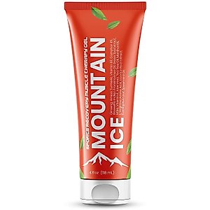 Mountain Ice Muscle Pain Relief Gel for Back & Neck Pain, Sprains, Soreness, Reduce Inflammation Fast, Made with Natural Ingredients,Made in The USA (1)