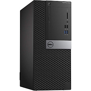 Dell OptiPlex 5050 Tower Desktop PC, Intel Quad Core i5-7500 up to 3.8GHz, 16G DDR4, 512G SSD, Windows 10 Pro 64 Bit-Multi-Language Supports English/Spanish/French(Renewed)