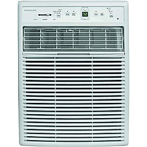 FRIGIDAIRE FFRS1022R1 10000 BTU 115-volt Slider/Casement Room Full-Function Remote Control Window Air Conditioner, 10,000, White