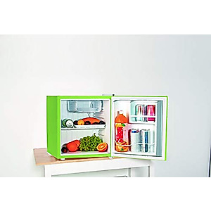 Frigidaire EFR115-GREEN 1.6 Cu Ft Compact Fridge for Office, Dorm Room, Mancave or RV, Green
