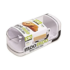 Joie Moo Moo Butter Stick Dish Bundle with Moo Moo Cheese Singles Pod