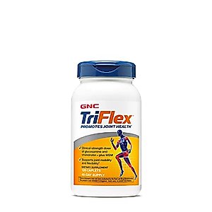 GNC TriFlex |Targeted Joint, Bone & Cartilage Health Supplement with Glucosamine Chondroitin & MSM |Support Mobility & Flexibility | 120 Caplets