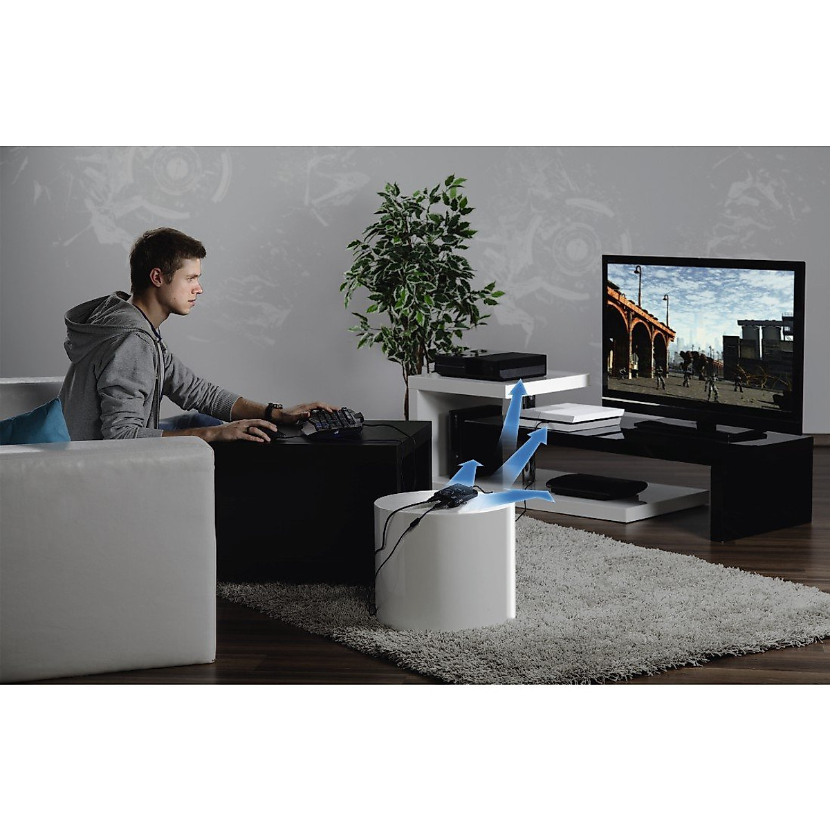 Hama Speedshot Ultimate Micro USB to USB Adapter for PS4/PS3/Xbox One/Xbox 360