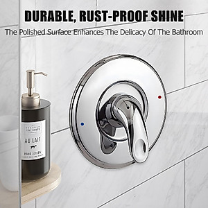 16090 Chateau Collection Escutcheon Replacement Compatible with Moen One-Handle Tub and Shower Faucet Cover Plate, Chrom