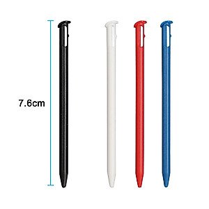 New 3DS Stylus Pen, Xahpower Replacement Stylus Compatible with Nintendo New 3DS, 4 in 1 Combo Touch Styli Pen Set Multi Color for New 3DS