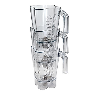 Hamilton Beach Commercial Fury High-Performance Blender, 64 Ounce / 1.8 Liter Capacity, 3 HP Motor, NSF Certified, HBH550R