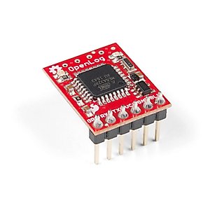 SparkFun OpenLog with Headers Open Source Data Logger ATmega328 VCC Input: 3.3V-12V Preprogrammed ATmega328 and bootloader