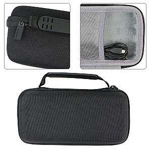 co2CREA Hard Travel Case Replacement for DOSS SoundBox Plus Portable Wireless Bluetooth Speaker (Black Case)
