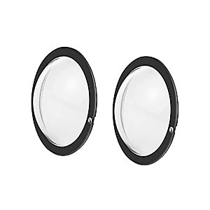 Puluz Compatible for Insta360 X3 Sticky Lens Guards PC Protective Cover Cap for Insta 360 X3 Waterproof 360 Action Camera Accessories