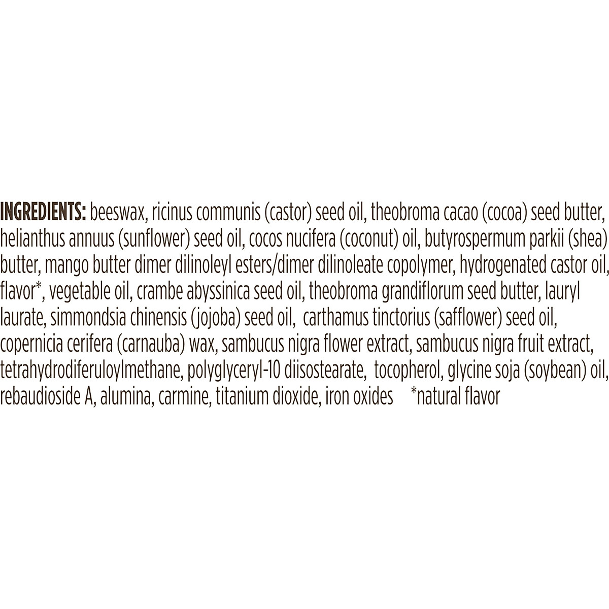 Burt's Bees 100% Natural Origin Rescue Lip Balm with Beeswax and Antioxidant-Rich Elderberry, 1 Tube in Blister Box (Package May Vary)