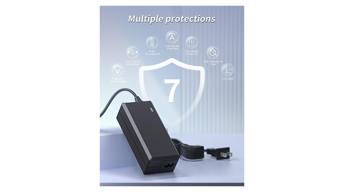 AC Charger for Blackmagic Pocket Cinema Camera 4K, 6K, 6K Pro, 6K G2 ...