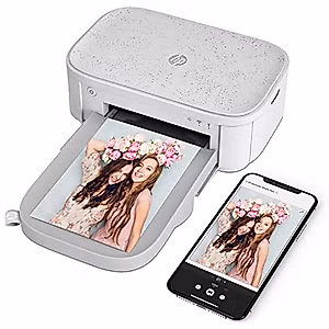 HP Sprocket Studio Plus WiFi Printer – Wirelessly Prints 4x6” Photos from Your iOS & Android Device