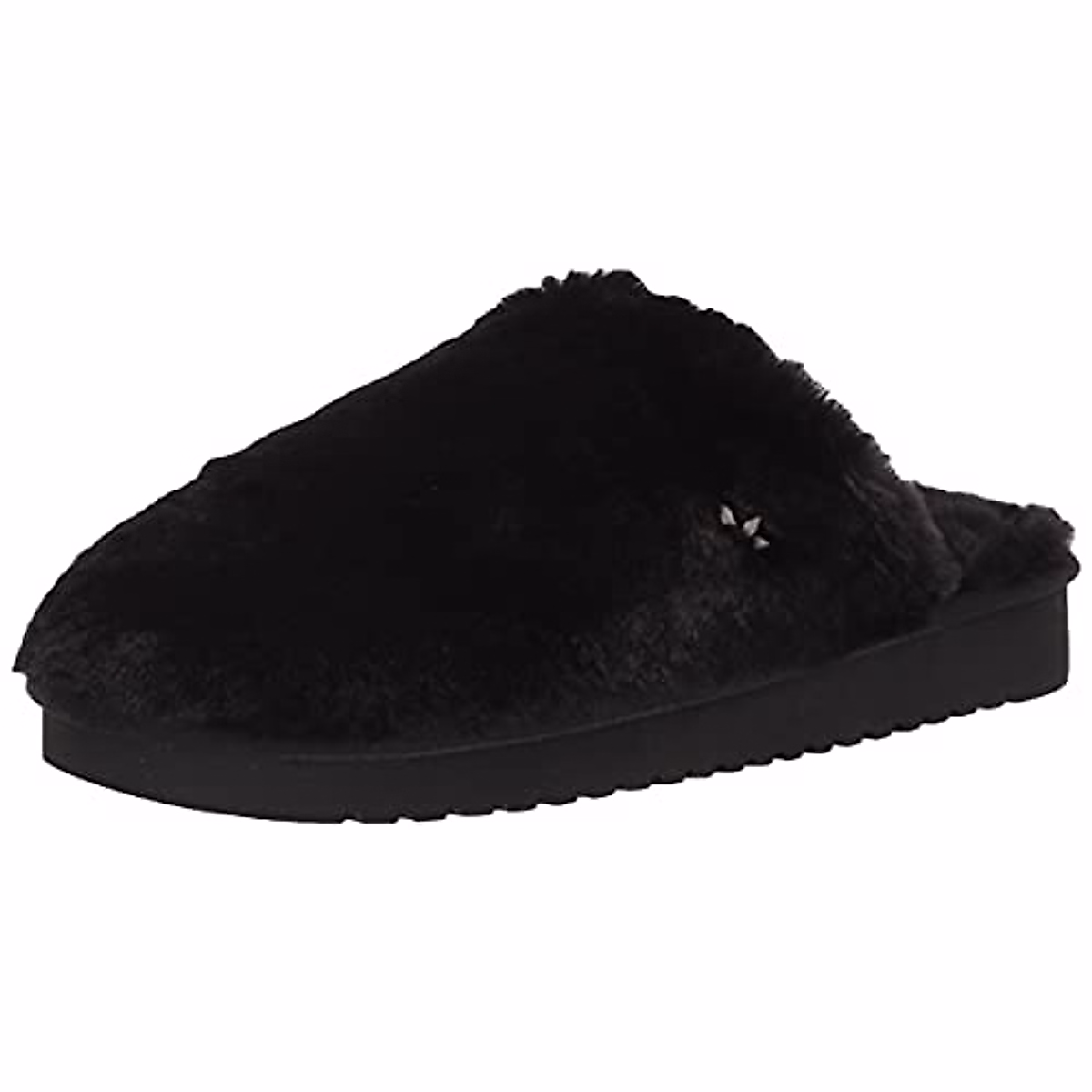 Koolaburra by UGG Women's POMI Slipper, Black, 8