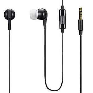 Wired Earphones Headphones Handsfree Mic 3.5mm Headset Earbuds Earpieces Microphone Compatible with TCL 20S, 20 SE, Pro 5G