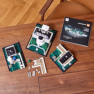 LEGO Architecture Collection: The White House 21054 - Model Building Kit, Creative Set for Adults and Teens, Energizing DIY Project, Iconic Presidential Office, Great Collectible Gift for Father's Day