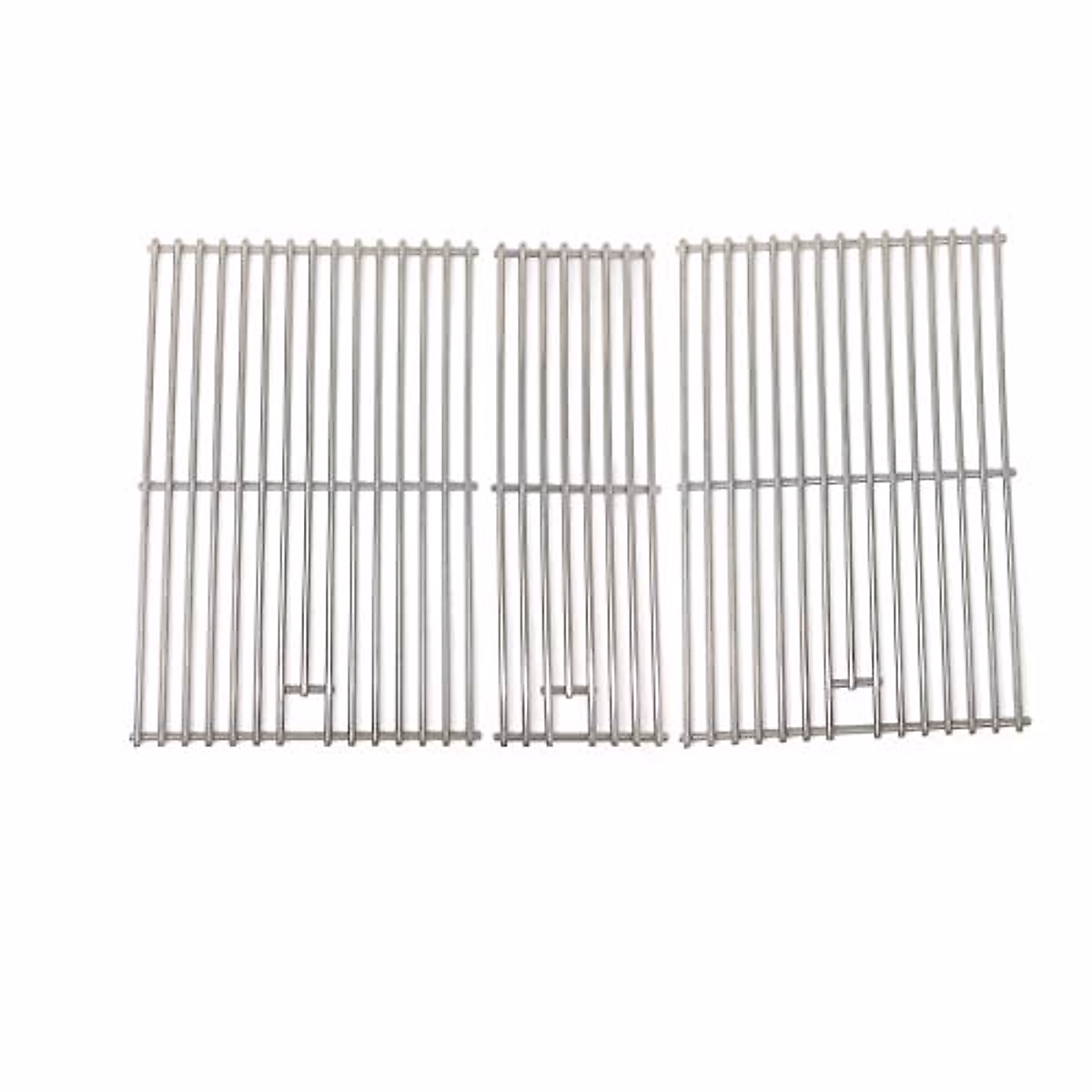 Replacement Grill Stainless Cooking Grates for Select Grand Cafe CGI07ALP, CGI08ALP, CGI09ALP, M3206ALP, M3206ANG, M3207ALP, M3207ANG, M5205ALP, M5205ANG Gas Models, Set of 3