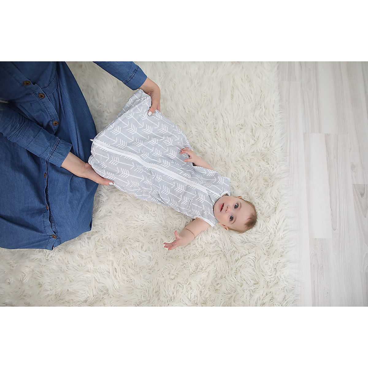 Baby Sleeping Bag Sack – Infant Sleeping Bags 18-24 Months – 3 Pack - Cotton Wearable Blanket Baby Sleep Bag – Unisex Zip Up Baby Bag for Babies