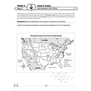 3rd Grade Social Studies: Daily Practice Workbook | 20 Weeks of Fun Activities | History | Civic and Government | Geography | Economics | + Video ... Each Question (Social Studies by ArgoPrep)