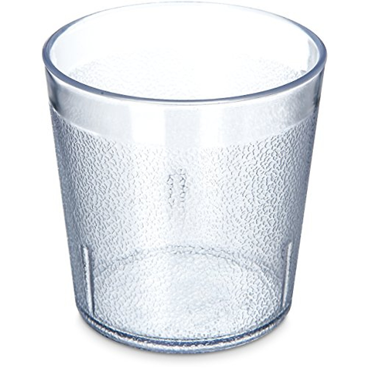 Carlisle FoodService Products 5529-8107 BPA Free Plastic Stackable Tumbler, 9 oz., Clear (Pack of 6)
