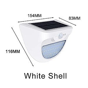 GSZZBHDP ZeZhen LED Strip Lights 1pack Outdoor LED Night Light Waterproof Solar PIR Motion Sensor Wall Lamp Auto Switch Solar Street Porch Path Fence Garden Lighting LED Light Bulb