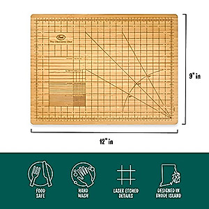 Genuine Fred The Obsessive Chef Bamboo Cutting Board