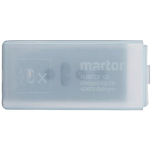 Martor 45.60 45.6 Industrial Replacement Blade CARTONAX 10 pcs, Silver