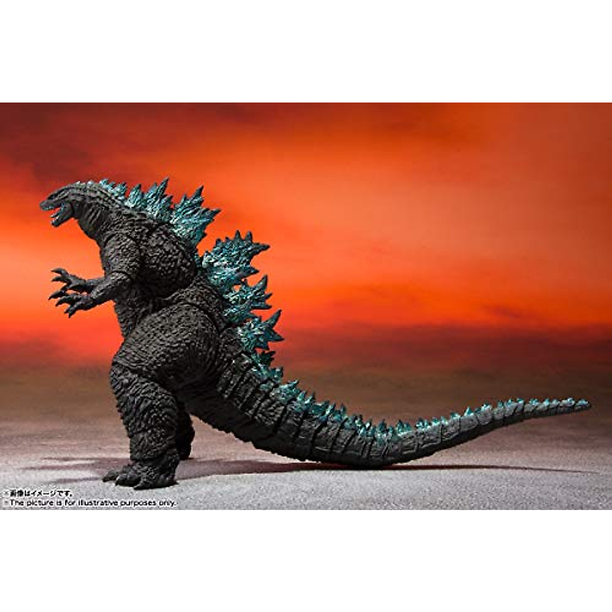 TAMASHII NATIONS - Godzilla Vs. Kong - Godzilla from Movie Godzilla VS. Kong (2021), Bandai Spirits S.H.MonsterArts Action Figure
