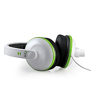 Turtle Beach Ear Force XL1 Amplified Wired Headset with Mic (White) - Xbox 360