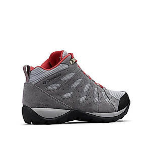 Columbia Women's Redmond V2 Mid Waterproof, Steam/Daredevil, 7.5