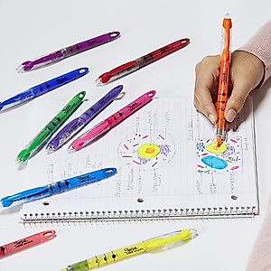 Sharpie 24415PP Accent Liquid Pen Style Highlighter Chisel Tip Assorted 10/Set