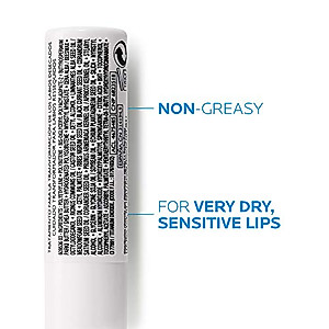 La Roche-Posay Nutritic Lip Balm for Very Dry Lips, Soothes and Repairs Chapped Lips with Shea Butter and Ceramides, 0.15 Fl Oz (Pack of 1)