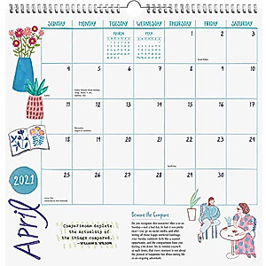 My Perfectly Imperfect Life Wall Calendar 2021: A Year of Letting Go