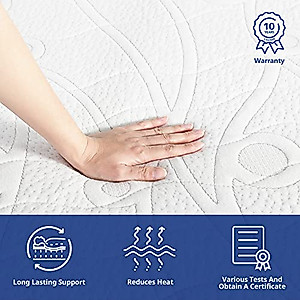 Olee Sleep 10 in Omega Hybrid Spring Mattress Twin 10SM02T
