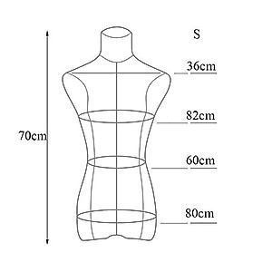 Mannequin Tailors Dummy Dressform Tailors Dummy Clothing Store Mannequins Dummy Model Students Mannequin (Brown E)