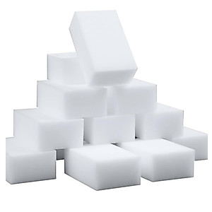 80 PCS Klickpick Home Cleaning Sponge in Bulk White Sponges Melamine Foam Cleaning Pad - Sponges for All Surface – Bathroom, Kitchen, Floor, Baseboard, Wall Cleaner