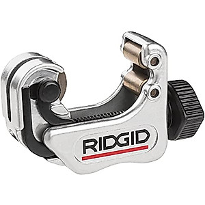 RIDGID 31622 Model 150 Constant Swing Tubing Cutter, 1/8-inch to 1-1/8-inch Tube Cutter & 32985 Model 104 Close Quarters Tubing Cutter, 3/16-inch to 15/16-inch Tube Cutter