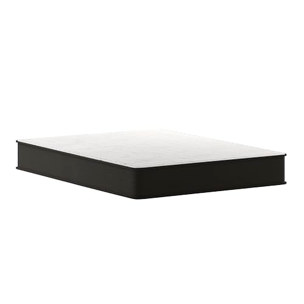 Flash Furniture Dream 10" Hybrid Spring and Foam Mattress in a Box, High Density Foam and Spring Hybrid Mattress for Pressure Relief, Queen