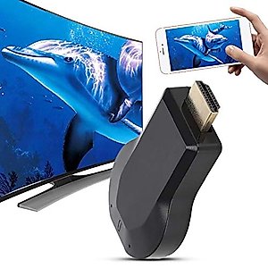 Wireless WiFi Display Dongle, 2.4G Wireless HDMI Display Adapter Receiver 1080P 4K Wireless WiFi Adapter Mirroring Screen Support for Miracast for DLNA for Airplay for Home Theater Game Video Meeting
