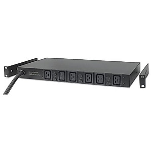 APC Rack Mount PDU, Basic 200V-240V/50A Three-Phase PDU, (6) Outlets, 1U Horizontal Rackmount (AP7516)
