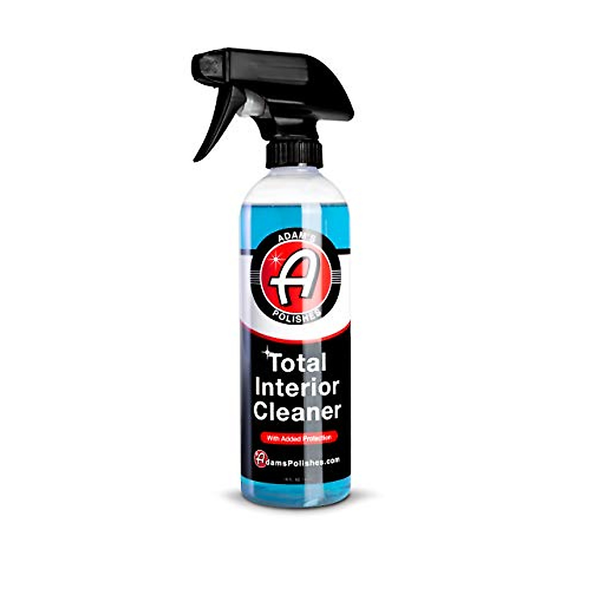 Adam’s Total Interior Cleaner & Protectant (16oz) - Car Interior Quick Detailer & SiO2 Protection - Ceramic Infused UV Protection, Anti-Static, OEM Finish - For Leather, Vinyl, Plastics, Glass & More