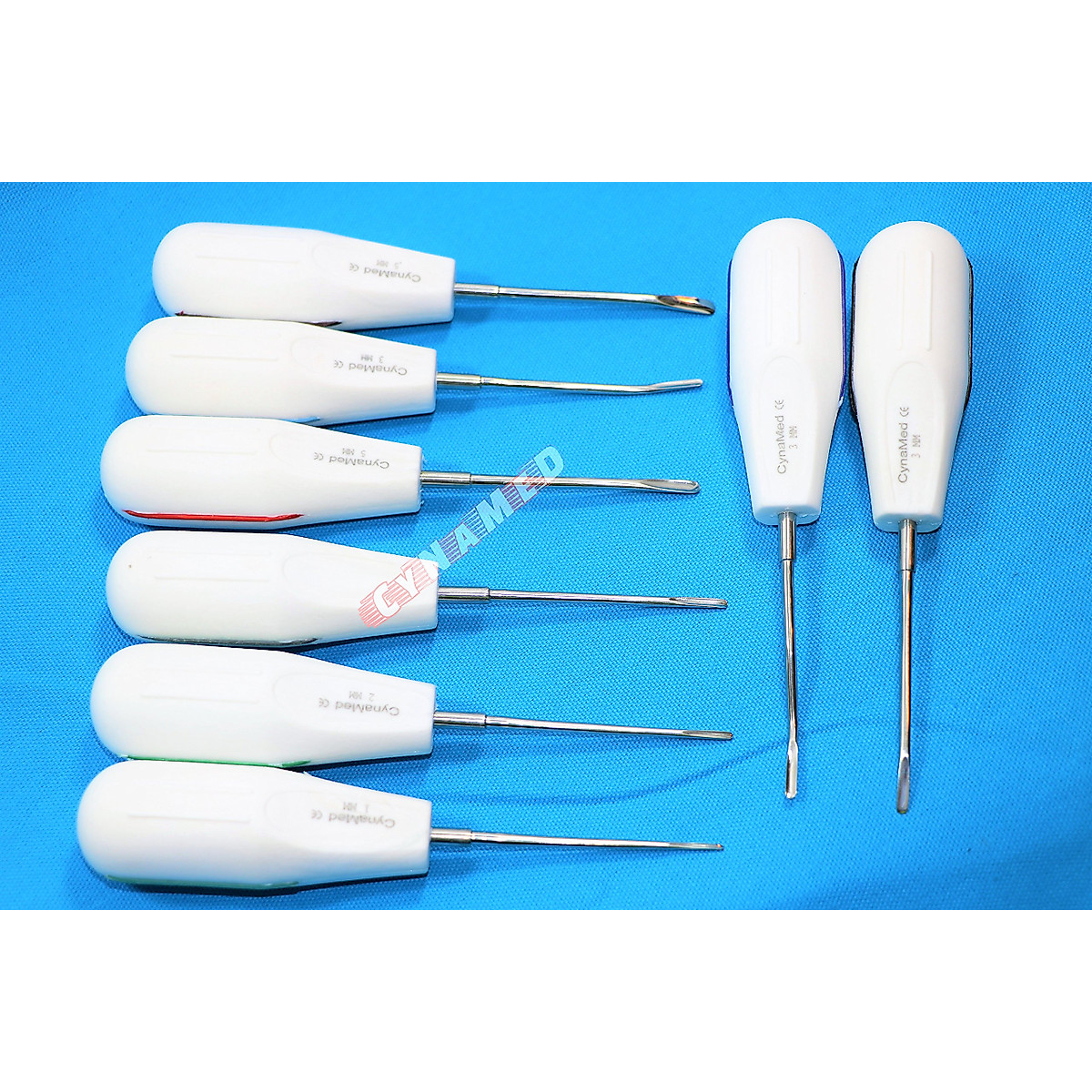 New Dental Luxating Elevators 8 Pcs Luxating Root Elevators Dental Instruments