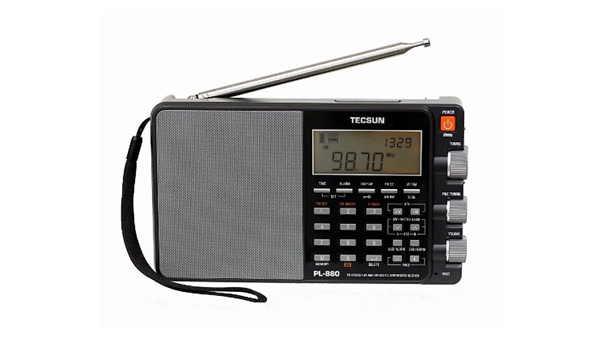 Tecsun PL880 Portable Radio: AM/FM/SW & SSB Receiver