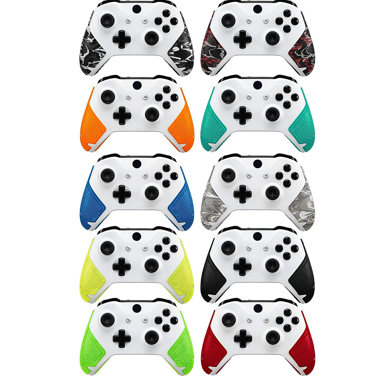 Lizard Skins DSP Controller Grip for Xbox One Controllers – Xbox One Compatible Gaming Grip 0.5mm Thickness - PRE Cut Pieces - Easy to Install – 10 Colors (Jet Black)