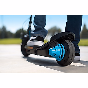 Razor Power Core E100 Electric Scooter - Black Deck - Blue - FFP