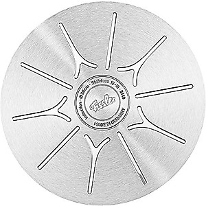 Fissler Pure-Profi Collection Stainless Steel Dutch Oven with Lid, 4.9 Quart